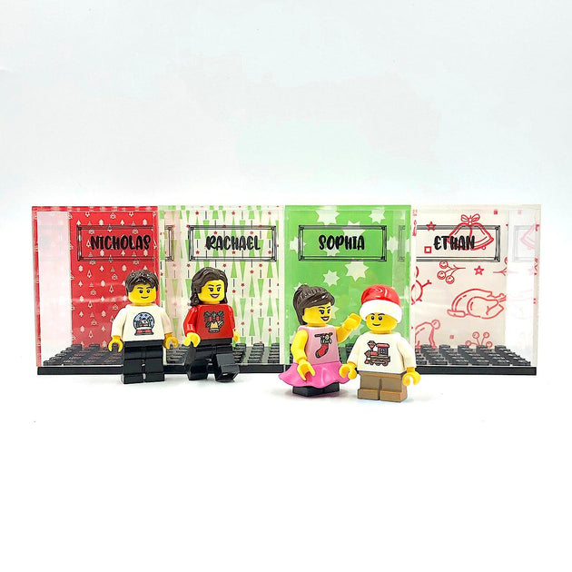 Custom Lego Christmas Minifigures|mocsRus