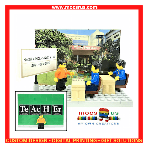 Custom Lego School, Teacher & Classroom Sets & Gifts|mocsRus