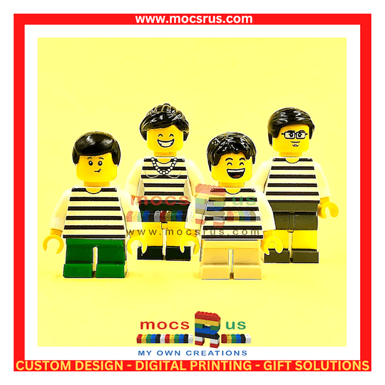 Custom & Personalized Lego Family Minifigures & Gifts|mocsRus