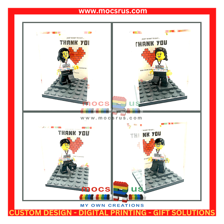 Custom Corporate Lego Minifigures & Team Appreciation Lego Minifigures ...