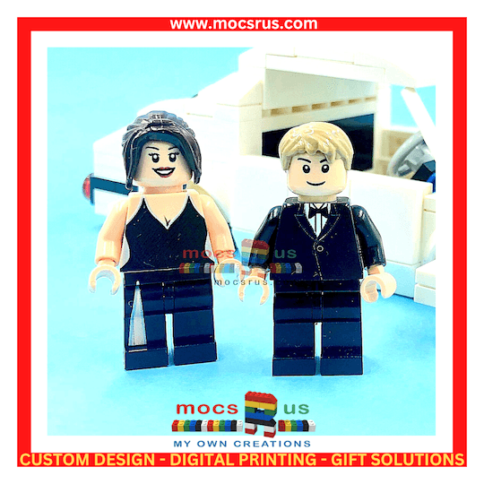 Custom & Personalized Lego Minifigures for Couples|mocsRus