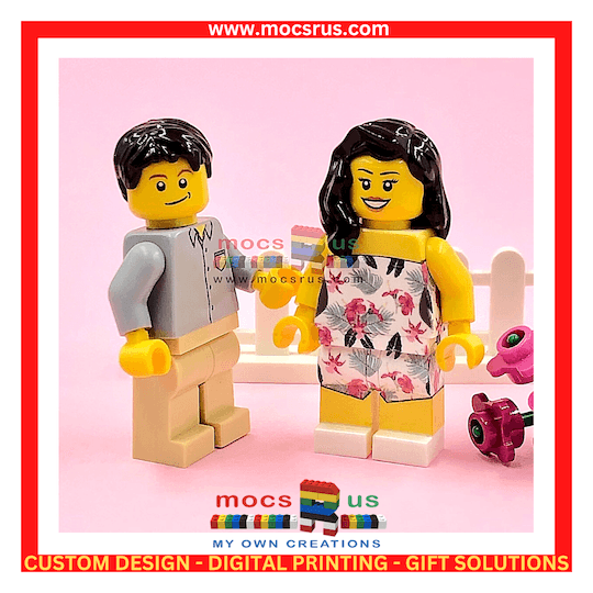Custom & Personalized Lego Minifigures for Couples|mocsRus
