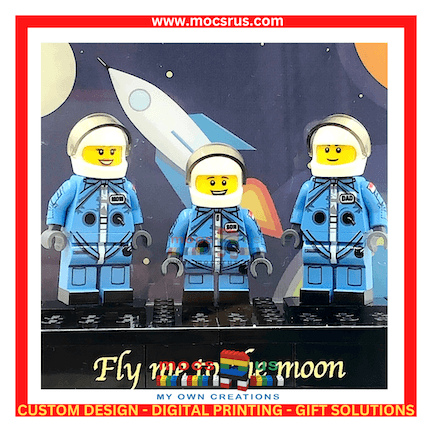Custom & Personalized Lego Family Minifigures & Gifts|mocsRus