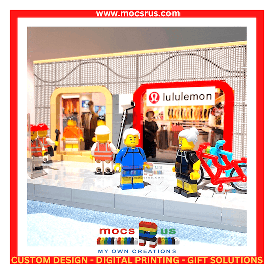 Storefront with minifigures for lululemon – mocsRus