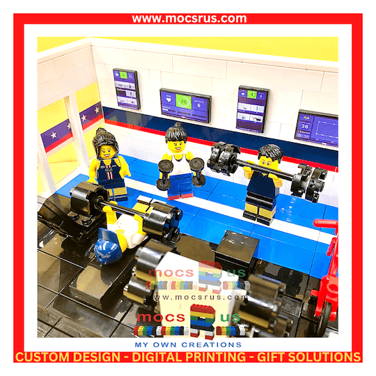 Custom Lego Sports Sets, Minifigures & Gifts | mocsRus