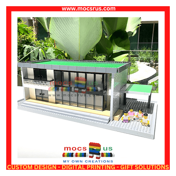 Custom Lego Buildings, Houses, Models & Gifts | mocsRus