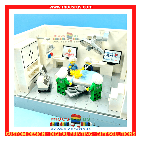 Custom Lego Medical Sets, Minifigures & Gifts | mocsRus