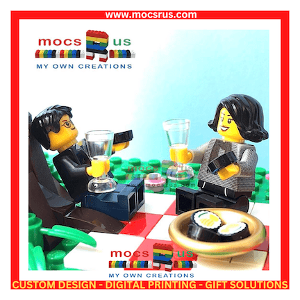 Custom & Personalized Lego Minifigures for Couples|mocsRus