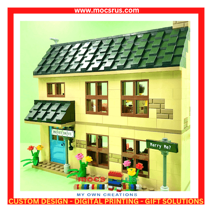 Custom Lego Buildings, Houses, Models & Gifts | mocsRus