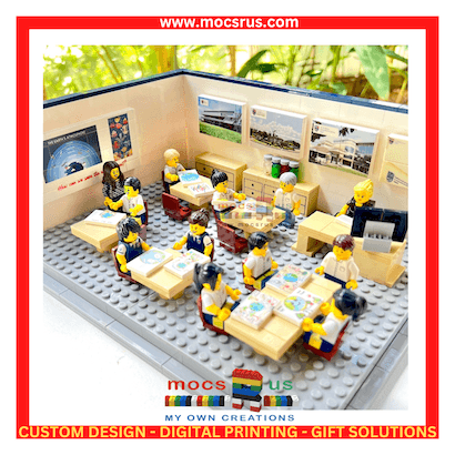 Custom Lego School, Teacher & Classroom Sets & Gifts|mocsRus