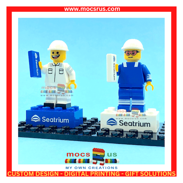 Custom Corporate Lego Minifigures & Team Appreciation Lego Minifigures ...