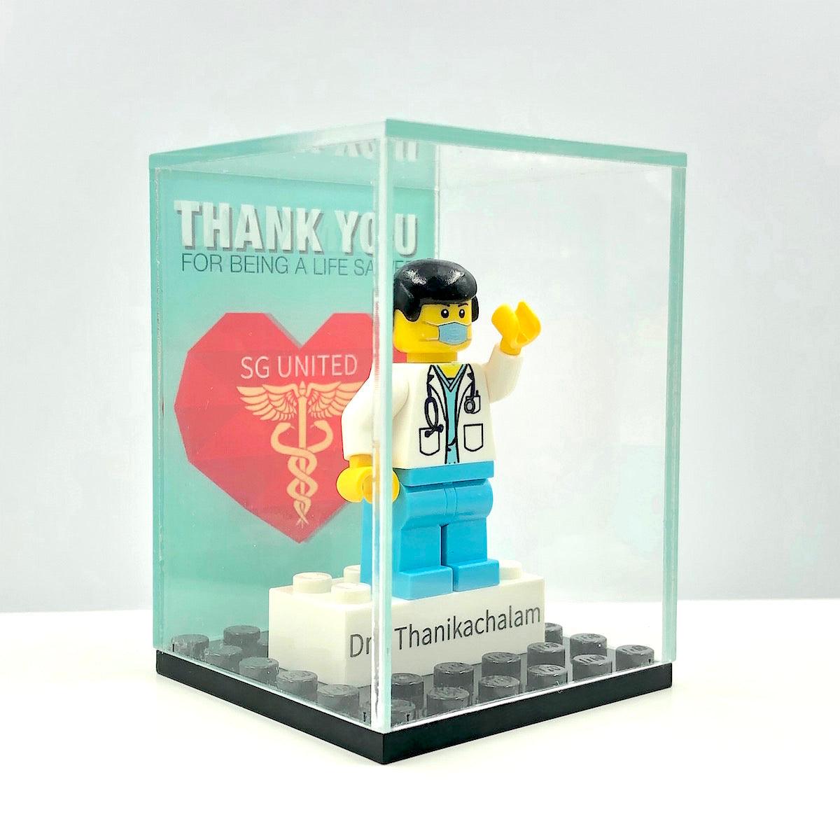 Custom Minifigure - Male Doctor (Singapore) – mocsRus