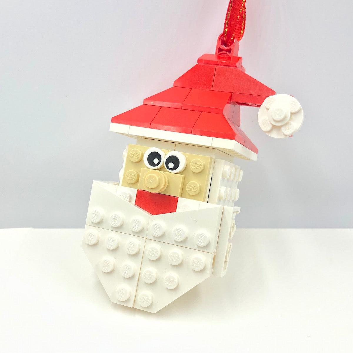 Custom Lego® Santa Claus ornament | mocsRus